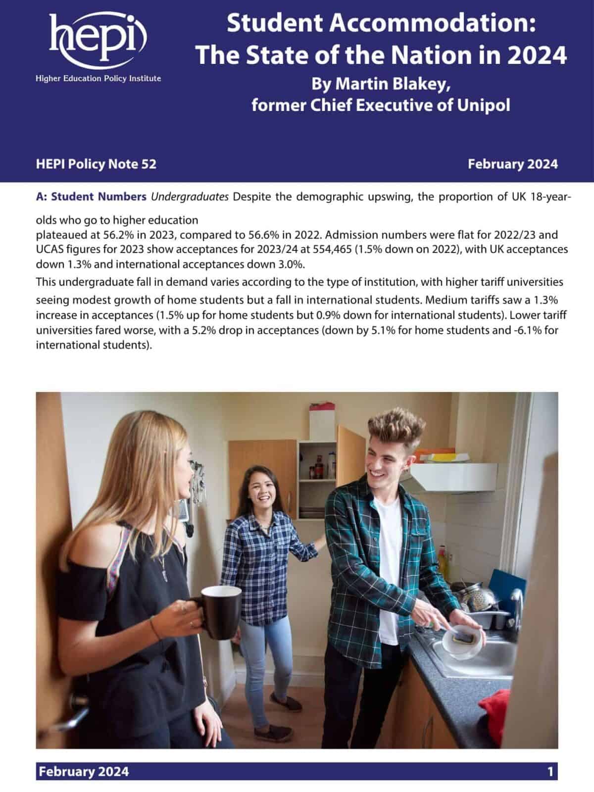 Student Accommodation: The State of the Nation in 2024 - HEPI